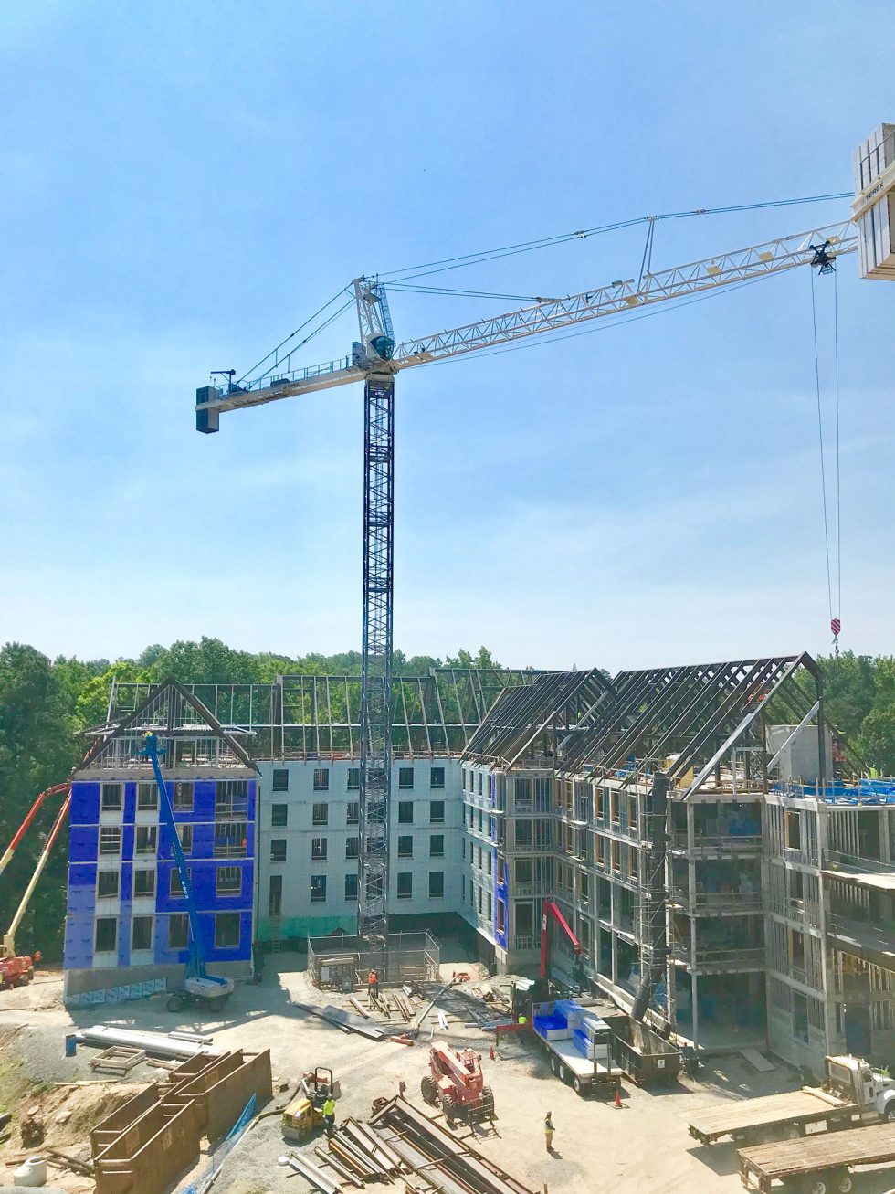 Duke Hollows Residence Hall - North State Steel | Steel Fabrication ...