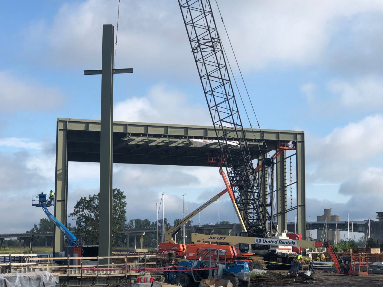 North Waterfront Park - North State Steel | Steel Fabrication | Steel ...